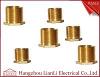 China Brass Male Bush Electrical Wiring Accessories - 20mm & 25mm Sizes with 3.00mm Wall Thickness for BS4568/BS31 Conduit Systems for sale