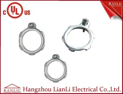 China Steel Conduit Locknut EMT Fittings Electro-Galvanized 1/2