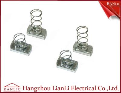 China Spring Nut M4-M20 Thread Size With/Without Spring Steel Galvanized Strut Channel Accessories for sale