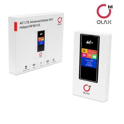 China OLAX MF981VS 4G Pocket WiFi Router 2100mAh Battery 150Mbps Hotspot with SIM Card Slot for sale
