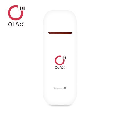 China OLAX U90 Mini USB 4G LTE WiFi Router - 150Mbps Speed, 10 User Support, IPv4/IPv6 Dual Protocol for sale