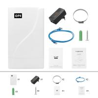 China Wireless 4G CPE Outdoor Router IP66 Waterproof with PoE Adapter and Dual Network Ports for sale