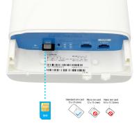 China Wireless 4G CPE Outdoor Router IP66 Waterproof with PoE Adapter and Dual Network Ports for sale