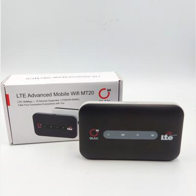 China OLAX MT20 4G LTE Pocket WiFi Router 150Mbps Mobile Hotspot with SIM Card Slot 1800mAh Battery for sale