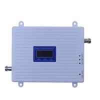 China Tri Band 2G 3G 4G Mobile Signal Booster 70dB Gain 900 1800 2100 MHz Amplifier for sale