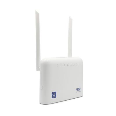 China Outdoor 4G LTE CPE WiFi Router 300Mbps with SIM Card Slot 4 LAN Ports 4000mAh Battery for sale