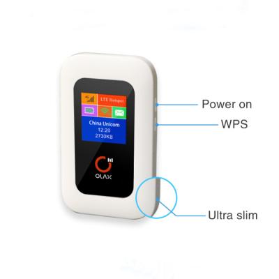 China OLAX MF980L 4G Mobile WiFi Modem Router 2100mAh Battery 10 Users for sale