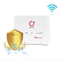 China OLAX AX5 Pro 4G LTE WiFi Router 150Mbps with 2000mAh Battery and 4 LAN Ports for Indoor Wireless Connectivity for sale