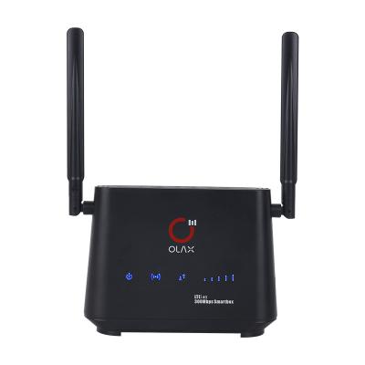 China OLAX AX5 Pro 4G Industrial Router LTE CAT4 with 150Mbps Speed, 32 User WiFi Support and SIM Card Slot for sale