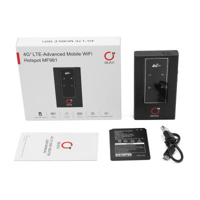 China OLAX MF981 4G LTE Unlocked Pocket WiFi Router 2100mAh Battery External Antenna Port for sale