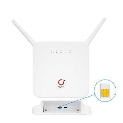 China OLAX AX6 PRO Industrial 4G WiFi Router with 300Mbps Speed, 32 Device Capacity, and 4000mAh Battery for sale