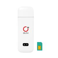 China OLAX U80 Elite 4G LTE USB Wingle Stick - 150Mbps Wireless Modem with SIM Slot and 2.4GHz WiFi for sale
