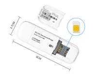 China OLAX U80 4G LTE USB WiFi Dongle with 150Mbps Download Speed, 10 User Support for Home and Mobile Use for sale