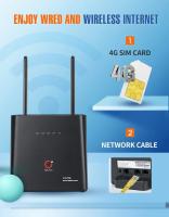 China OLAX AX9 PRO 300Mbps 4G 5G LTE WiFi Router with SIM Slot and 4000mAh Battery for sale