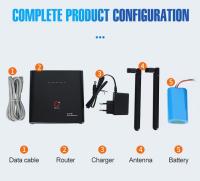 China OLAX AX9 PRO 300Mbps 4G 5G LTE WiFi Router with SIM Slot and 4000mAh Battery for sale