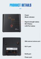 China OLAX AX9 PRO 300Mbps 4G 5G LTE WiFi Router with SIM Slot and 4000mAh Battery for sale