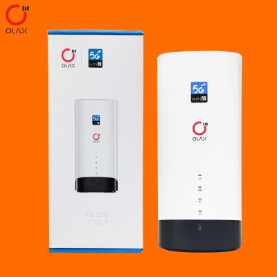 China OLAX G5018 4G/5G CPE Router with 1200Mbps Speed, 4000mAh Battery and Dual-Band WiFi for Enterprise Use for sale