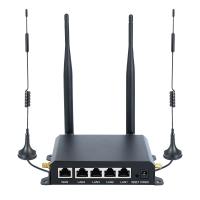 China 4G Industrial Router with WiFi - CAT 4 LTE 150Mbps, 5 Ethernet Ports, Dual 5dBi Antennas for Indoor Networking for sale