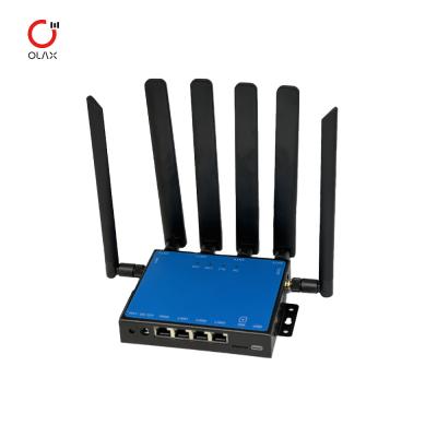 China OLAX 5G WiFi Router NR NSA SA LTE Band Locked 5G CPE Wireless Modem WiFi6 with Sim Card Slot 2.5Gbps for sale