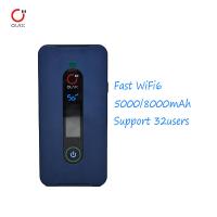 China OLAX MF650 5G WiFi 6 Mobile Router with 5000mAh/8000mAh Battery and 150×72×14.6mm Compact Design for sale