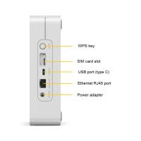China OLAX G5010 5G Modem Router WiFi 6 AX1800 CPE SIM Router with X55 Chipset for sale