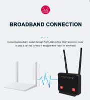 China OLAX MC60 4G LTE CAT4 Wireless Router 300 Mbps with SIM Card Slot and Long Range WiFi for sale
