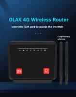 China OLAX MC60 4G LTE CAT4 Wireless Router 300 Mbps with SIM Card Slot and Long Range WiFi for sale