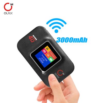 China OLAX MF982 Portable 4G LTE WiFi Router with 3000mAh Battery, 150Mbps Speed, 10 Device Support for sale