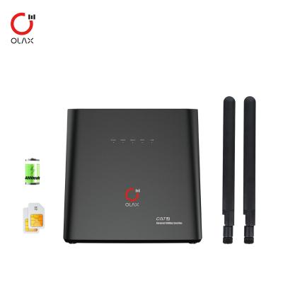 China OLAX AX9 Pro 300Mbps 4G Router with 4000mAh Battery and 32-User Support for Home Connectivity for sale