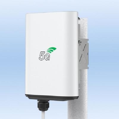 China Olax 5G Outdoor CPE Router 1750Mbps Dual Band WiFi 6 Waterproof IP65 with SIM Card Slot for Rural Home FWA for sale