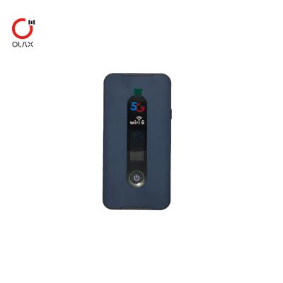 China OLAX MF650 Portable 5G WiFi 6 Router with 150×72×14.6mm Dimensions and 220g Weight for sale