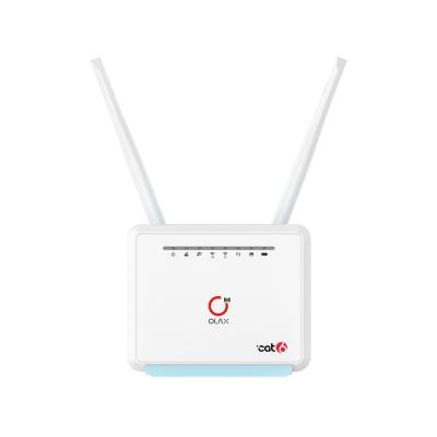 China OLAX MC80 5000mAh Battery 4G LTE WiFi Router with Dual-Band CAT6 Support and Detachable Antennas for sale
