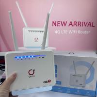 China Portable 4G LTE CPE CAT6 Wireless Router Dual Antenna 5000mAh Battery WiFi Bridge for sale