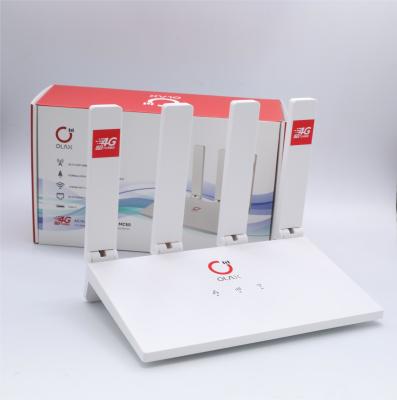 China OLAX MC50 4G LTE CPE WiFi Router Dual Band 150Mbps with SIM Card Slot for 8 Users for sale