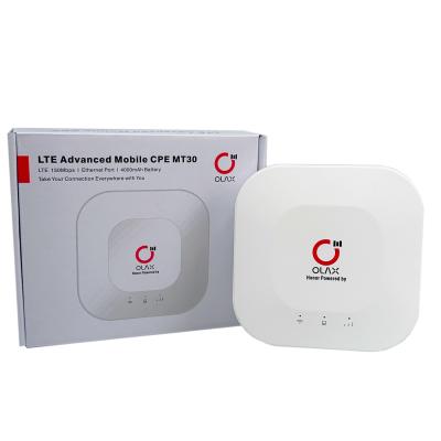 China OLAX MT30 4G LTE Portable MIFI WiFi Router 10-32 Users SIM Card Slot VPN for sale