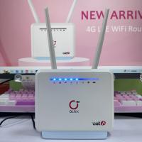 China OLAX MC80 4G WiFi 6 Portable Router Dual Band 2.4GHz 5.8GHz CAT6 eSIM 32 Users for sale