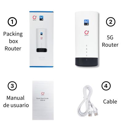 China OLAX G5018 Wi-Fi 6 Dual Frequency LTE Router with SIM Card Slot 5G Bypass B28 for sale