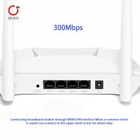 China OLAX Smart Home 4G LTE WiFi Router Indoor CPE Modem 300Mbps Dual Band WAN LAN for sale