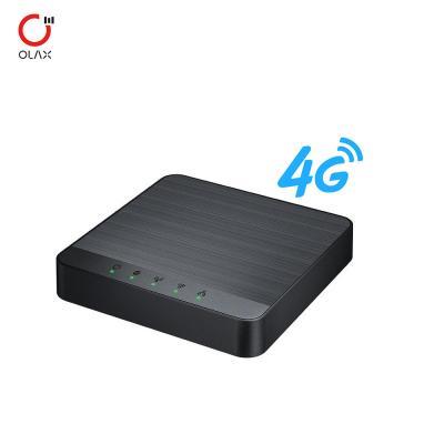 China OLAX Pocket WiFi Router 300Mbps 4G SIM Card Slot RJ45 LAN Port Mini CPE Hotspot Modem for sale