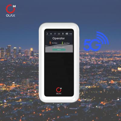 China OLAX MQ46 Unlocked 5G WiFi6 B28 Mobile Hotspot Router with Portable Design and Multiple Device Support for sale
