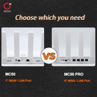 China OLAX MC50 Pro 4G LTE Cat4 Outdoor CPE Router Dual WAN LAN Ports 150Mbps for sale