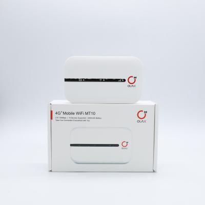 China OLAX MT10 B1 4G LTE Router 3000mAh Battery 150Mbps Wireless Modem Unlocked for sale