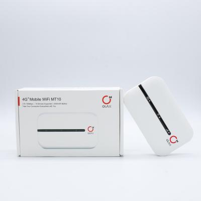 China OLAX MT10 4G LTE Portable WiFi Router 3000mAh Battery Mobile Hotspot Cat4 for sale