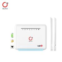 China OLAX MC80 CAT6 4G LTE WiFi Router with 5000mAh Battery, Dual-Band 2.4G & 5.8G Wireless Bridge for sale