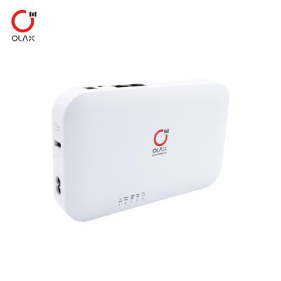 China OLAX POE D6 Power Supply Power Bank - 20000mAh 74WH Battery, DC 5V/9V/12V Output, Smart UPS Backup for sale