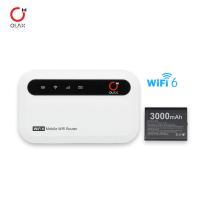 China OLAX MF985 Unlocked 4G LTE Pocket WiFi Router with External Antenna 4000mAh Battery WiFi 6 for sale