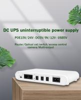 China OLAX POE-D3 Mini UPS Uninterruptible Power Supply with 5V/9V/12V Output for WiFi Router Backup for sale