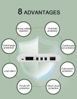 China OLAX POE-D3 Mini UPS Uninterruptible Power Supply with 5V/9V/12V Output for WiFi Router Backup for sale