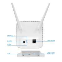 China OLAX AX6pro 4G LTE WiFi Router 150Mbps 300Mbps SIM Card Slot 4000mAh Battery for sale