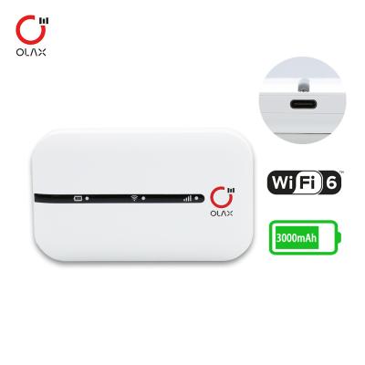 China OLAX MT10 4G LTE Mobile WiFi Router with 3000mAh Battery and 150Mbps Download Speed for 8 Users for sale